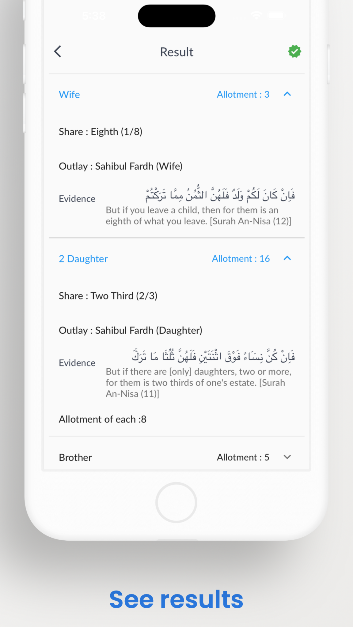 Faraid Calculator - Islamic Inheritance Law Calculator